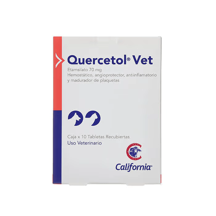 Quercetol Vet 70 MG Caja X 10 Tab - Doctor Pet