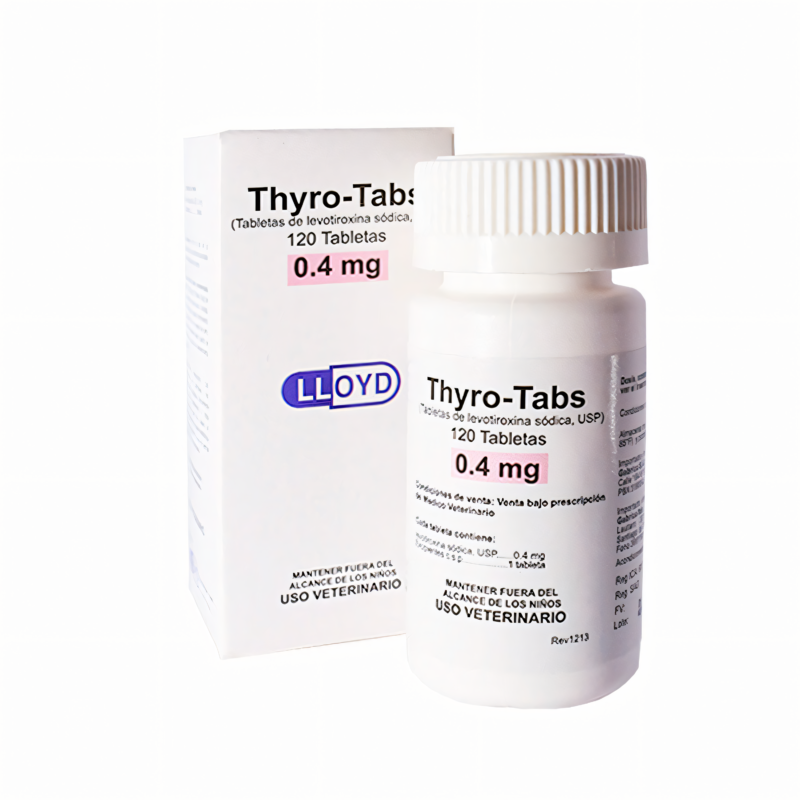 Thyro-Tabs 0.4 mg Frasco x 120 Tabletas - Doctor Pet