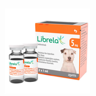 LIBRELA 15 MG (20.1-30 KG) CAJA X 2 VIALES DE 1 ML - Doctor Pet