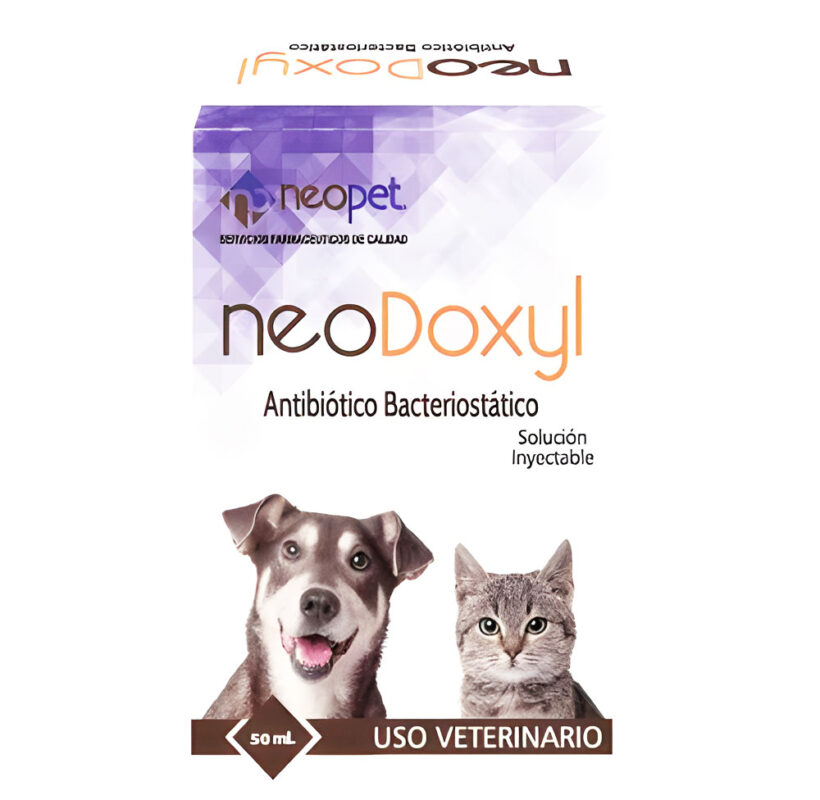 NEODOXYL FCO X 50ML(DOXICICLINA INY) - Doctor Pet