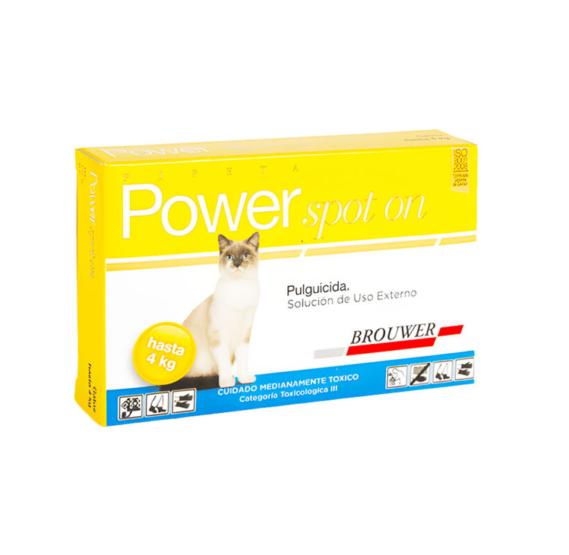 POWER SPOT-ON X 0.5MG GATOS HASTA 4 KG - Doctor Pet